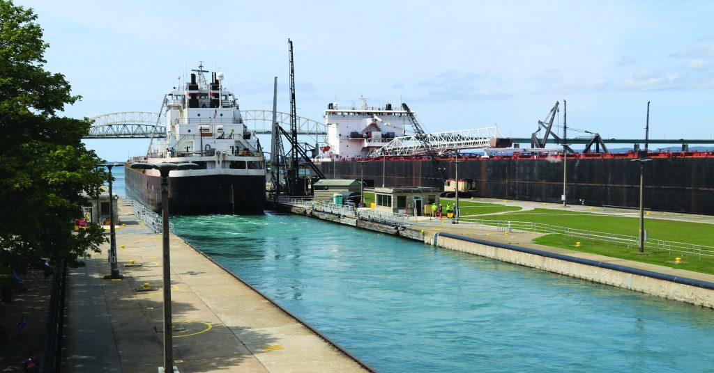 Lt. Gov. Calley Visits the Soo Locks, Talks Critical Need for Upgrade ...